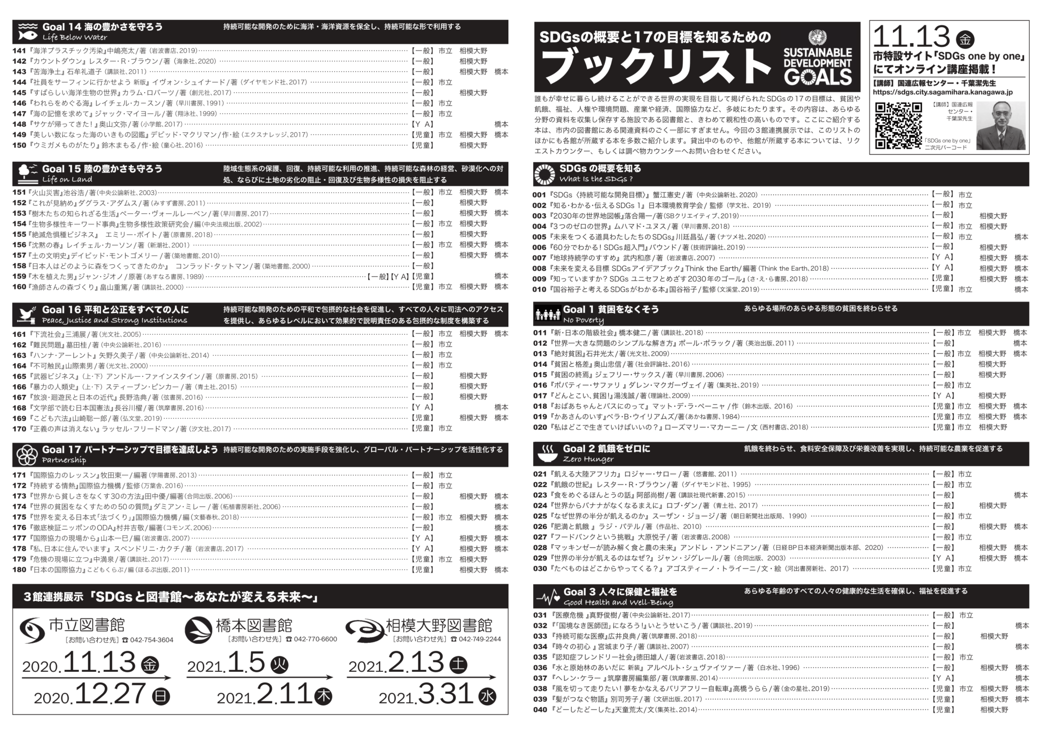 相模原市立図書館のsdgsの取り組み！～sdgsと図書館 あなたが変える未来～ Sdgs One By One Sdgsを楽しく学ぶ